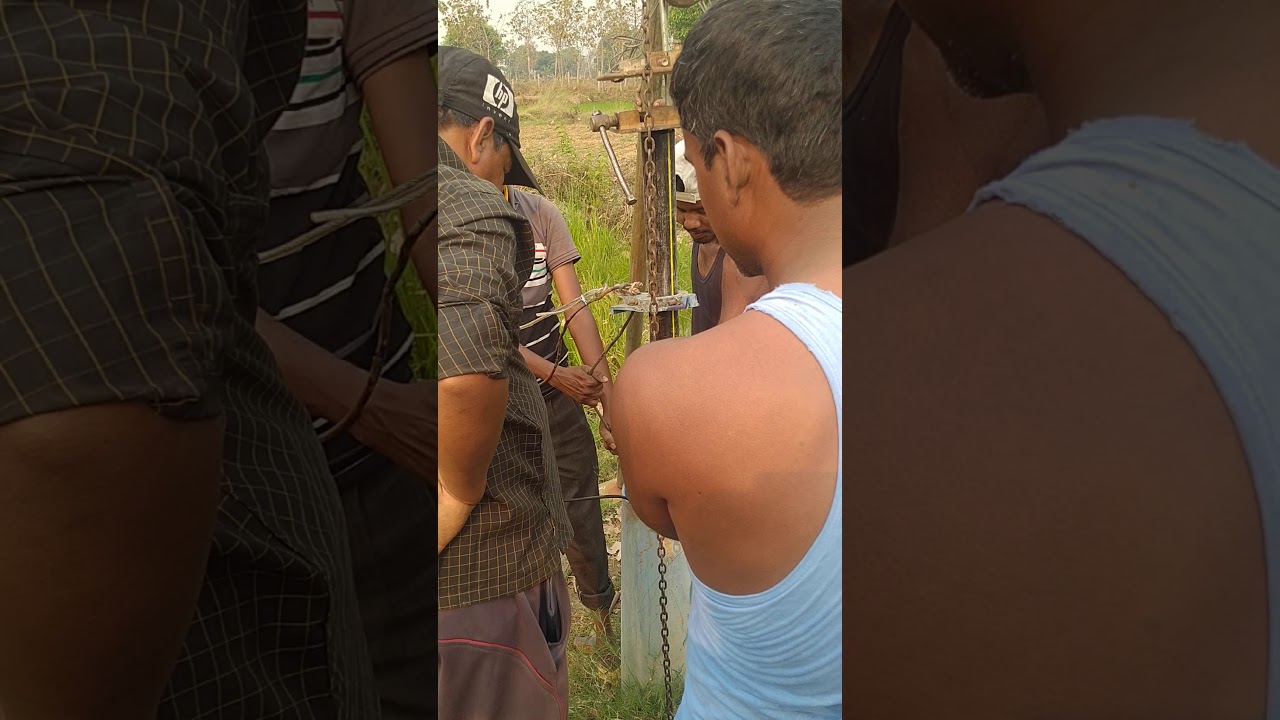 submersible pump - stuck in the well . Easy method to remove pump from ...