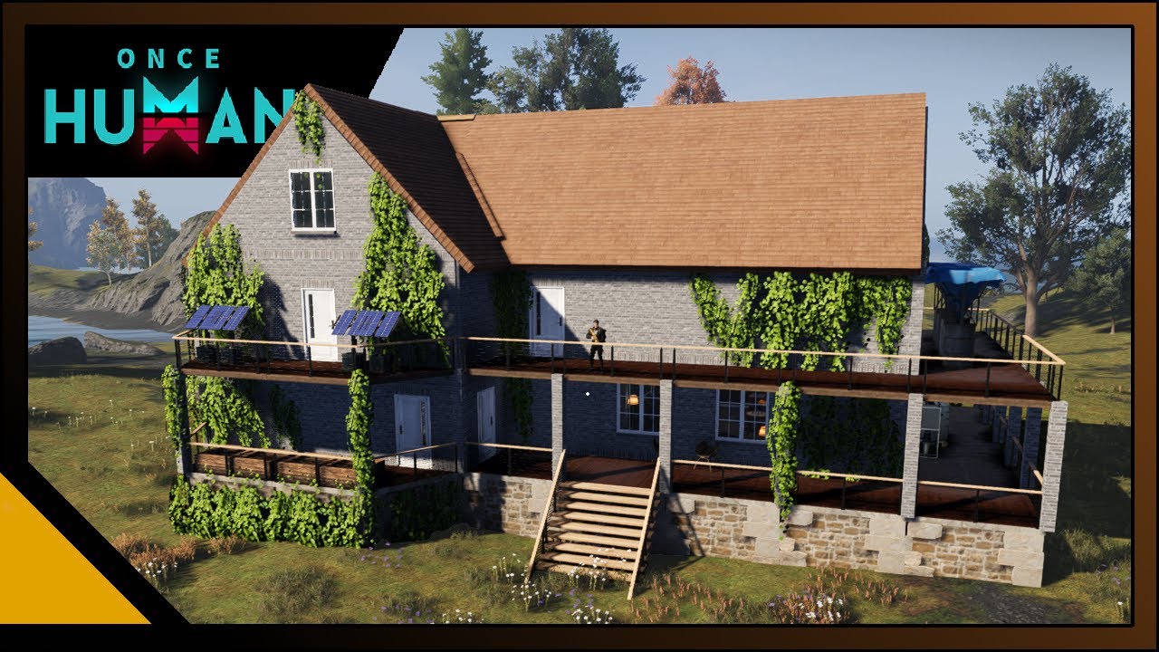 Once Human: Cosy Country House (Build Guide) - YouTube