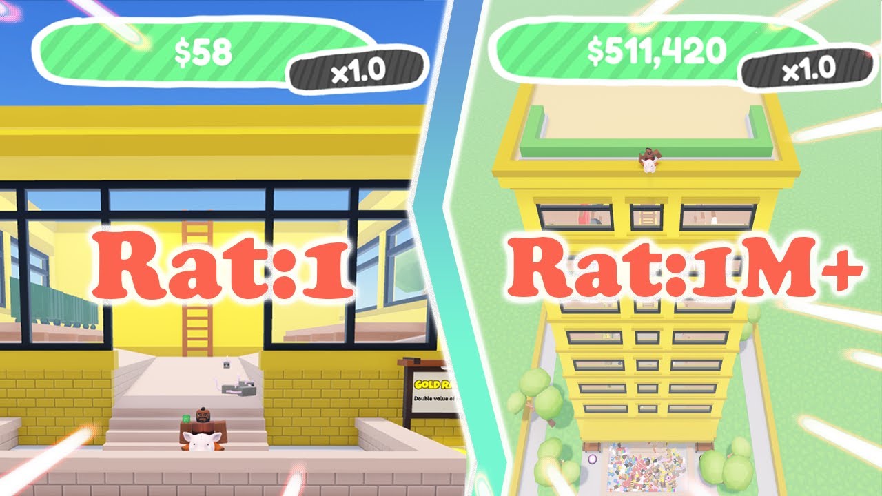 I Played a Rat Tycoon And Became A Pro | Rat Washing Tycoon - YouTube