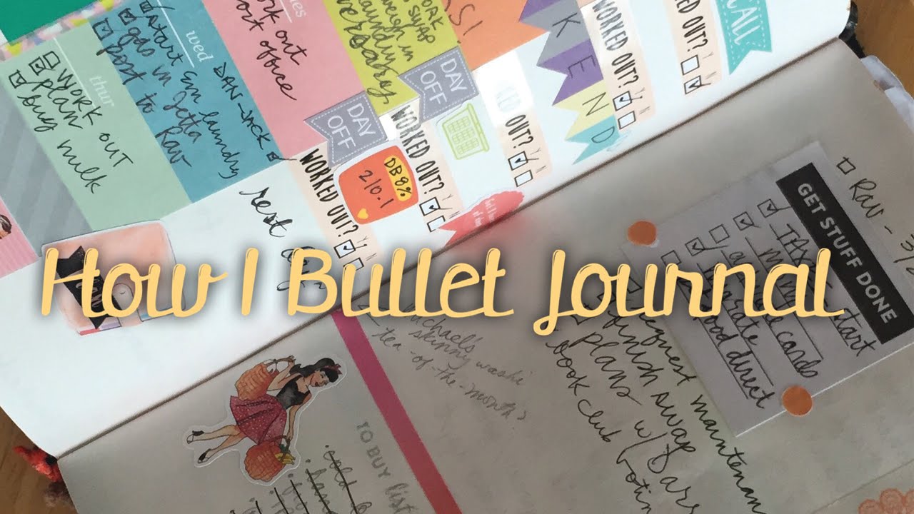 How I Bullet Journal - YouTube