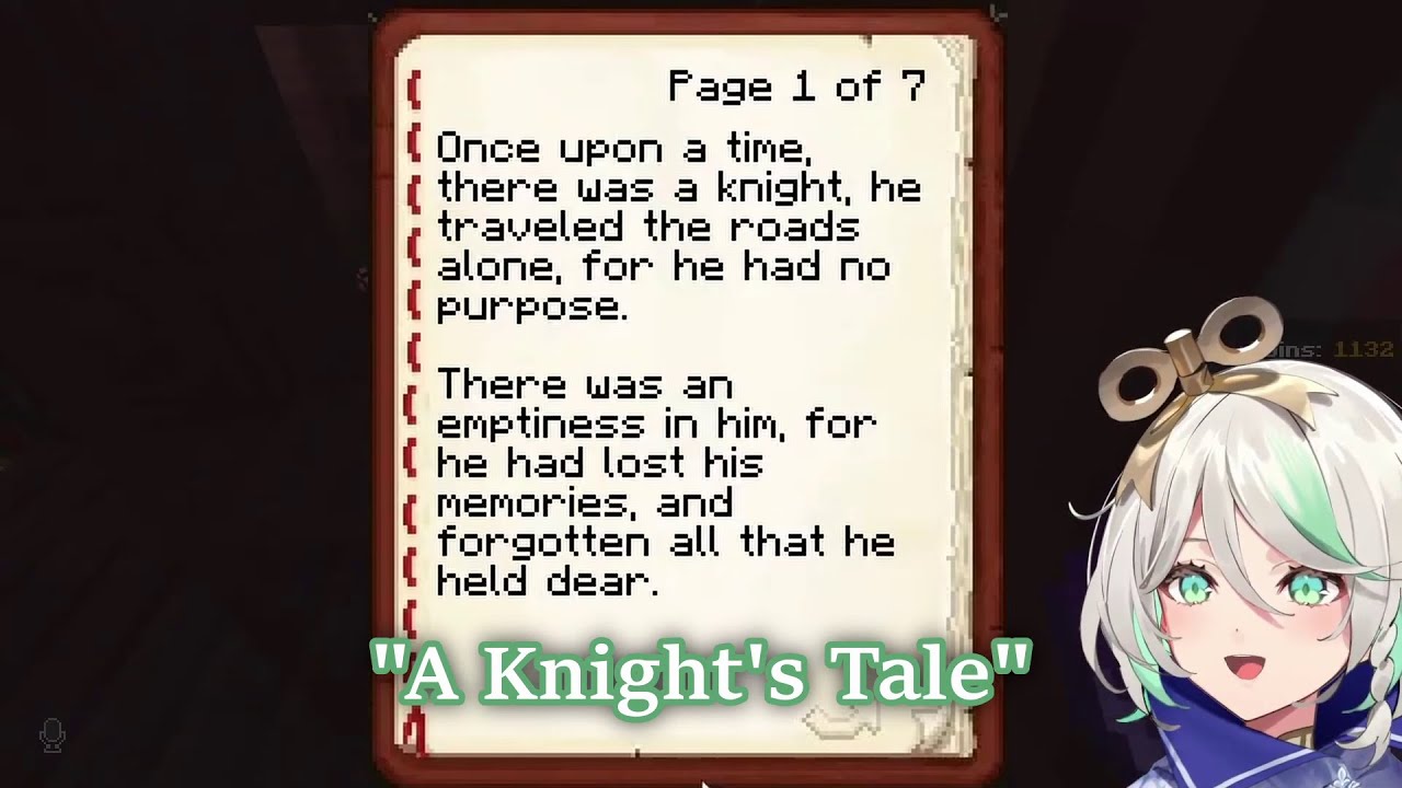 Cecilia reads "A Knight's Tale" and tries to cheer up Gonathon G (from ...