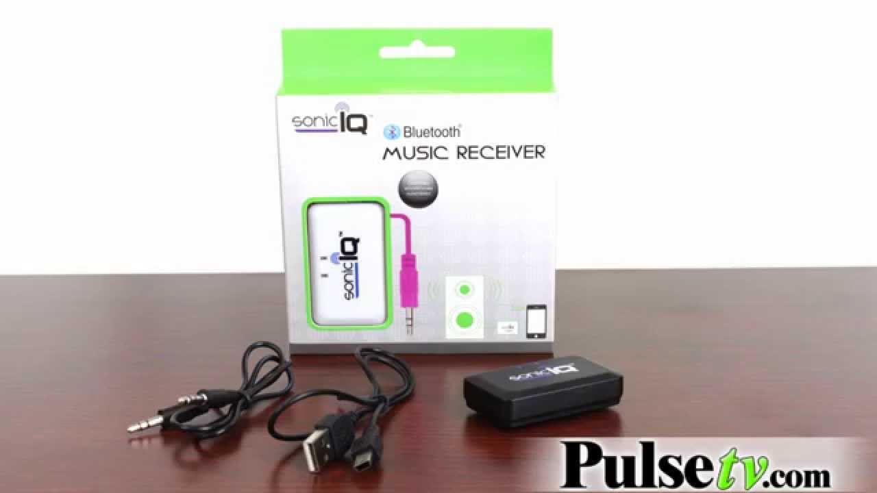 SonicIQ Dual Use Bluetooth Music Reciever - YouTube