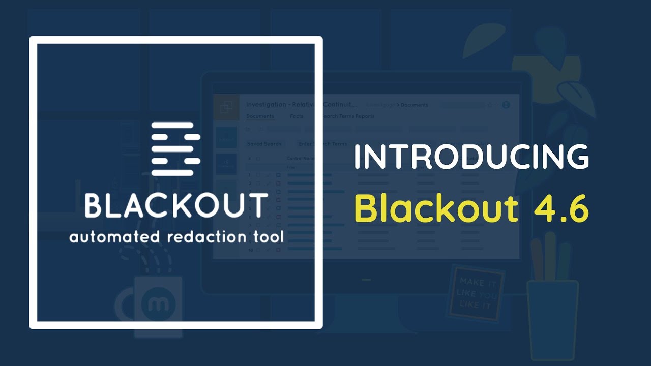 Introducing Blackout 4.6: Using dtSearch Syntax - YouTube