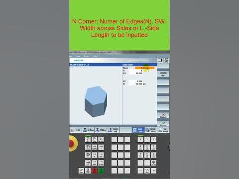 Siemens Sinutrain 840Dsl/828D | Create Blanks (Workpiece)- Part 3 - YouTube