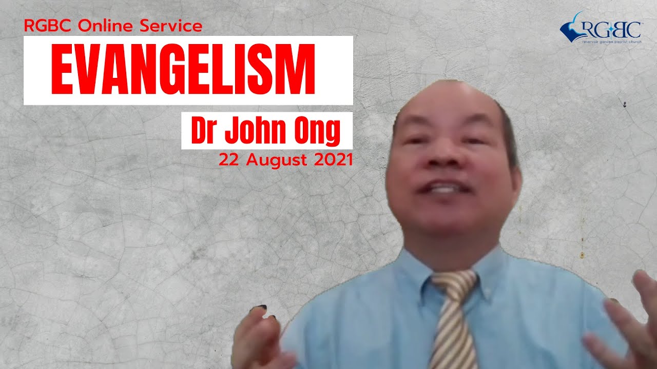 RGBC Online Sunday Service | 22 August 2021 - YouTube