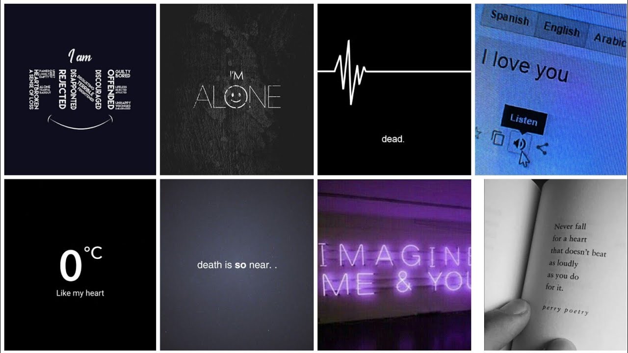 Sad dpz | Sad lines | Sad poetry | Alone dpz | User died dpz | Black ...