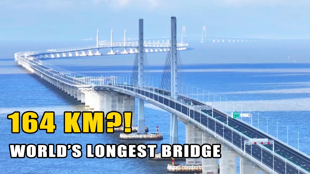 Top 10 Longest Bridges in the World (2025 Update) | From 30 km to 165 ...