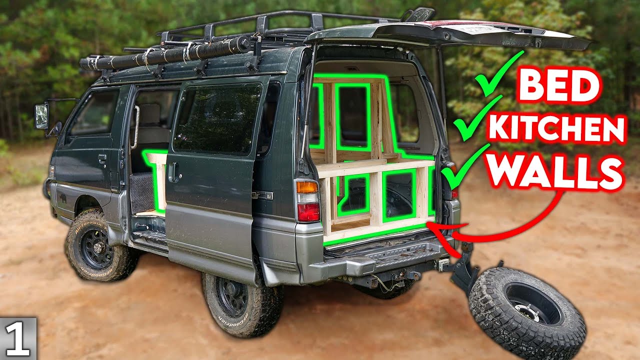 JDM Adventure Van Build - Framing The Interior (Pt. 1) - YouTube