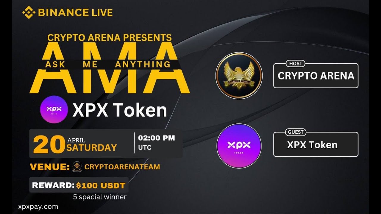 CRYPTO ARENA x XPX TOKEN AMA - YouTube