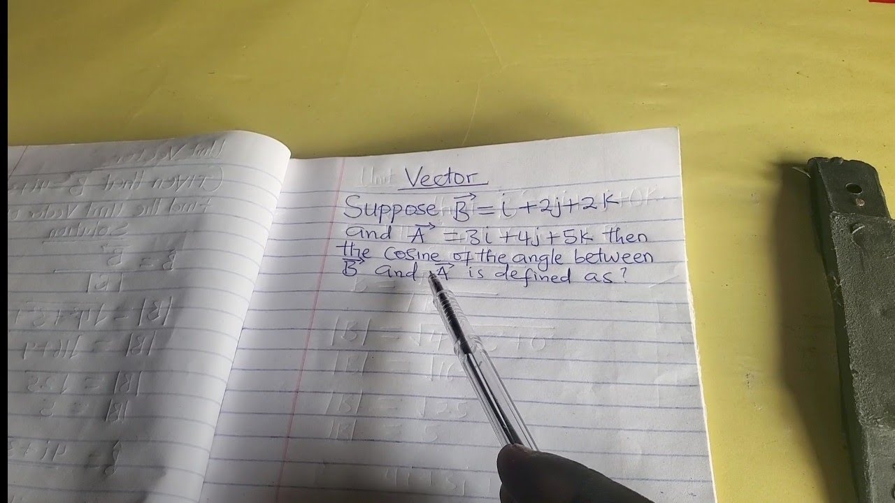 VECTOR MASTERY! Angle, Magnitude, & Dot Product Explained Simply | Math ...