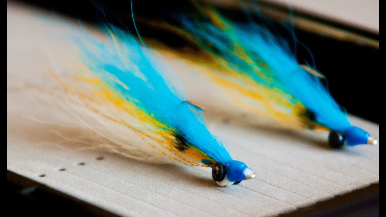 Clouser Minnow Sexy Shad - streamer fly tying - YouTube