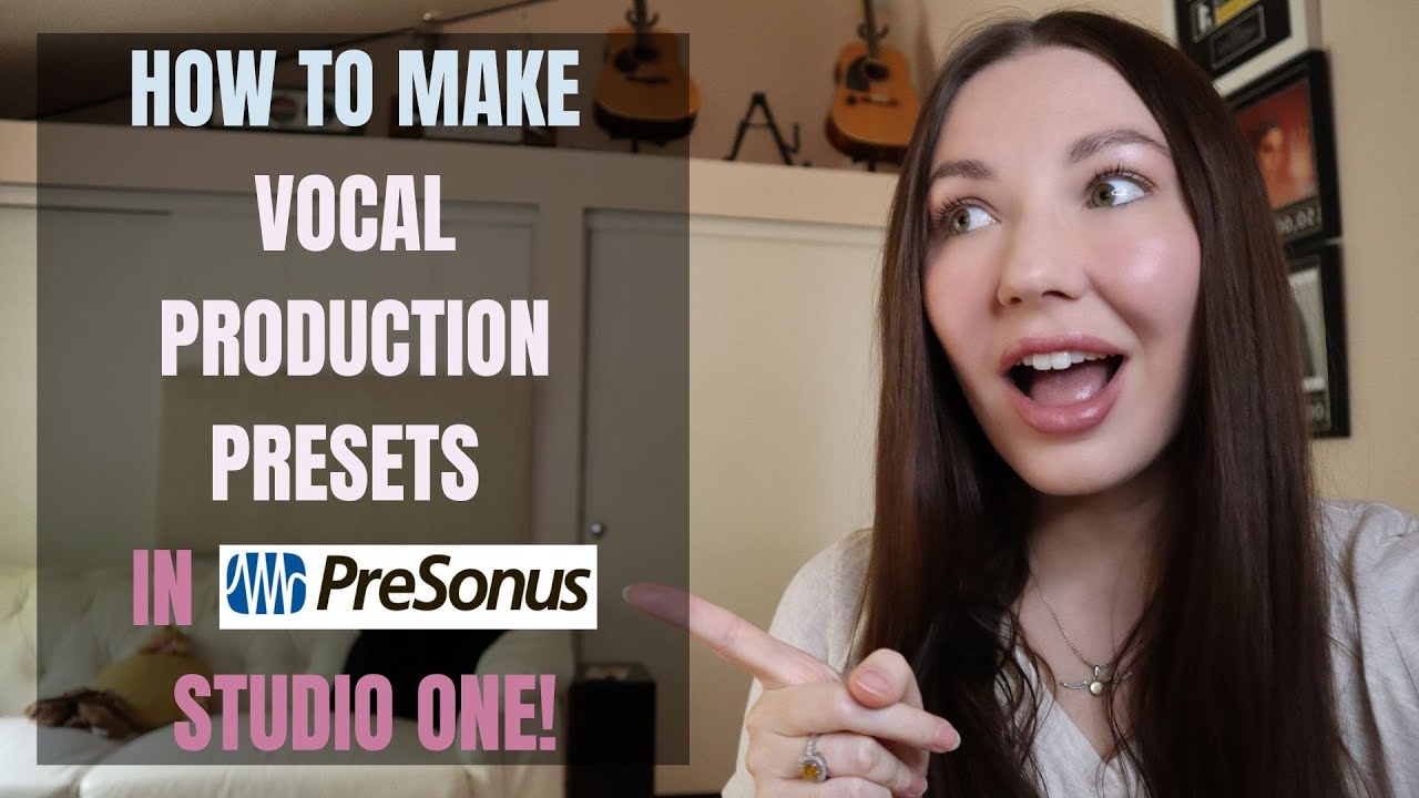 Mixing Vocals - How To Make Vocal Production Presets in Studio One ...