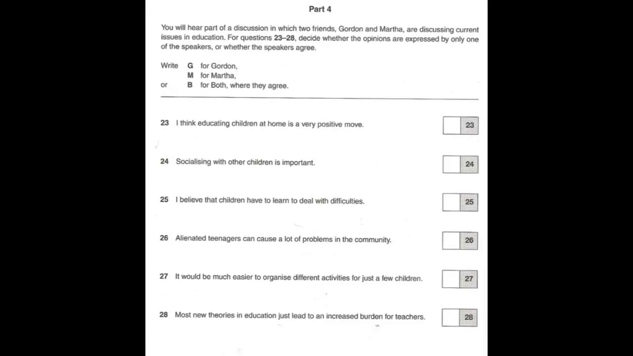 Listening C2, CPE 3, Test 4, Part 4 - YouTube