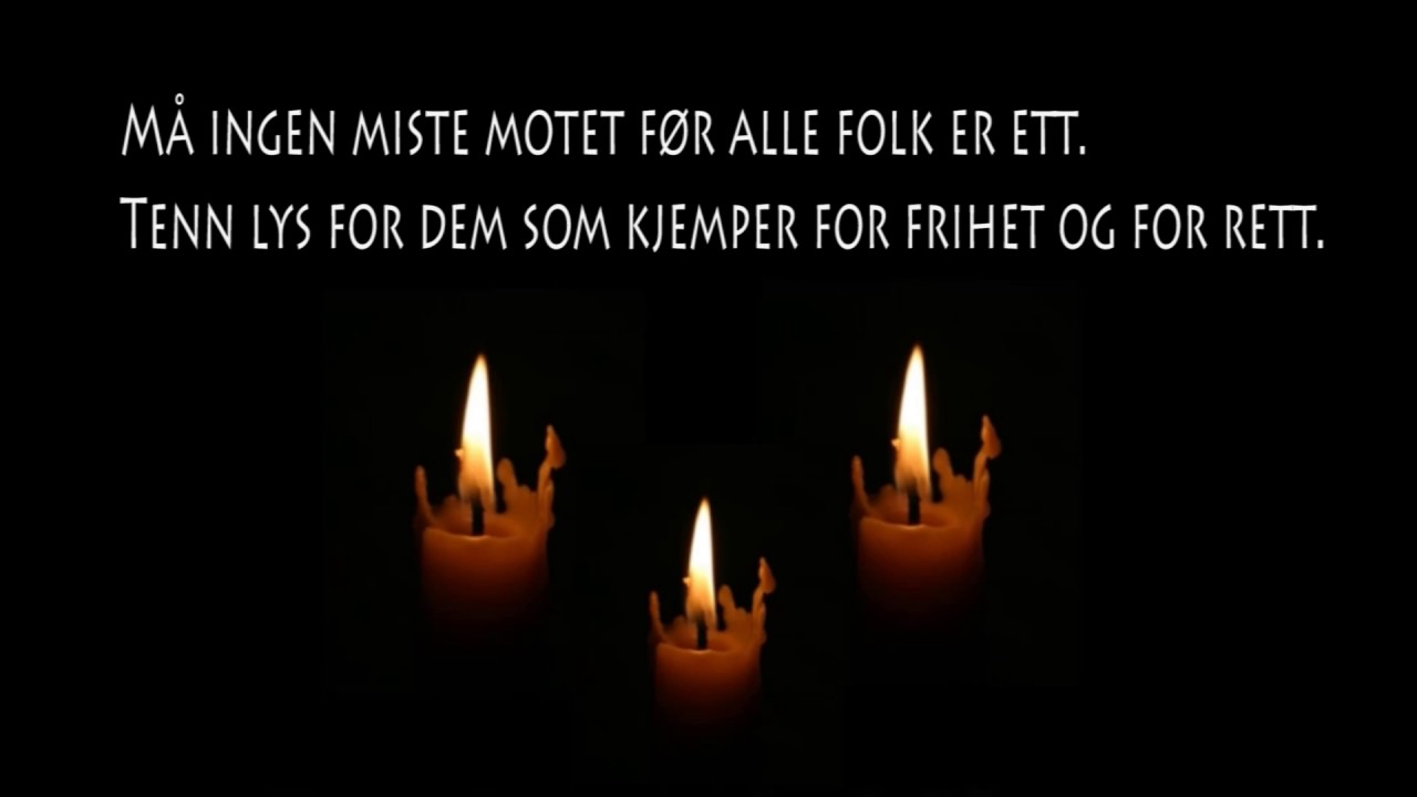 TENN LYS med tekst - YouTube