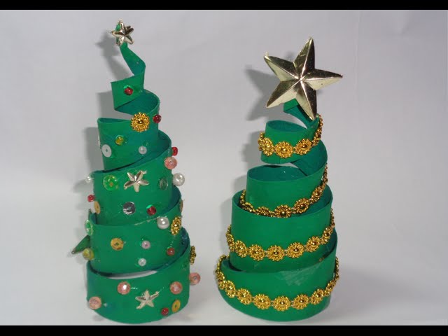 Ideas Para árboles De Navidad Hechos Con Conos De Papel Cómo Hacer