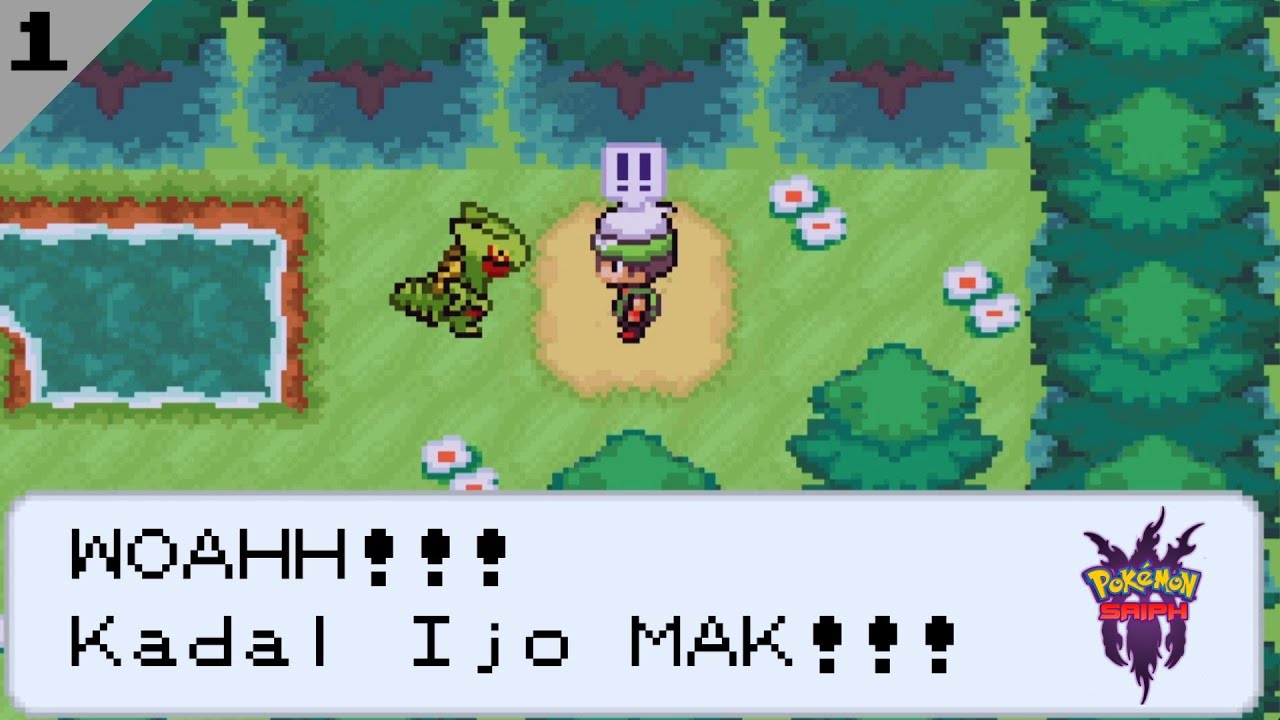 Kadal Ijo!? Starter!? - Pokemon Saiph [Indo] =1= - YouTube
