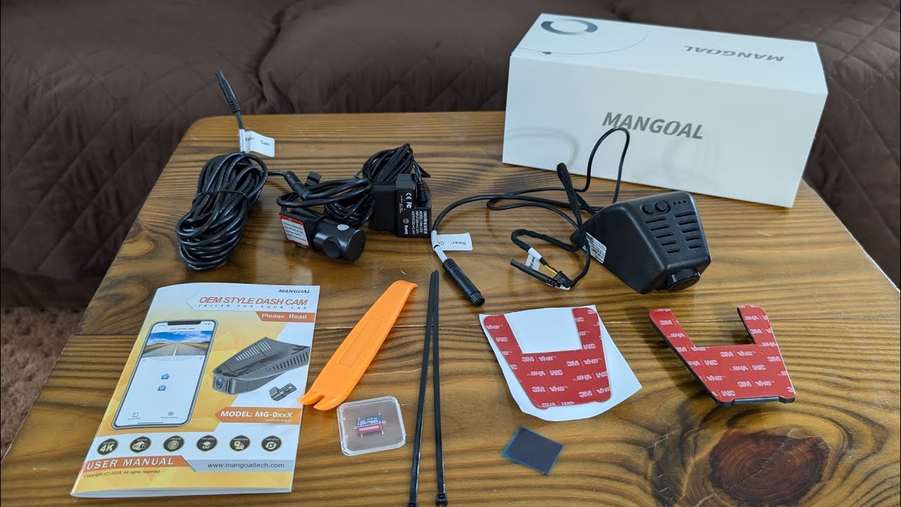 Mangoal Front 4K & Rear 1080P Dash Cam Review - YouTube