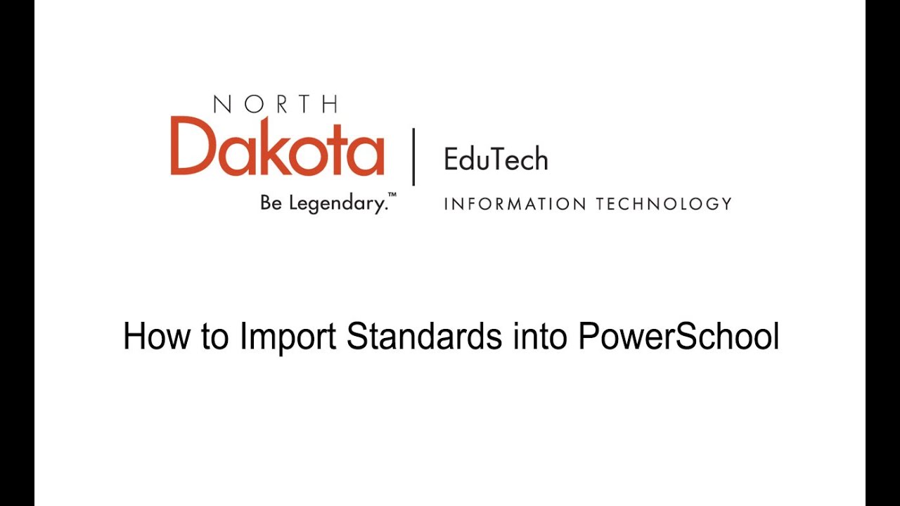 How to Import Standards into PowerSchool - YouTube