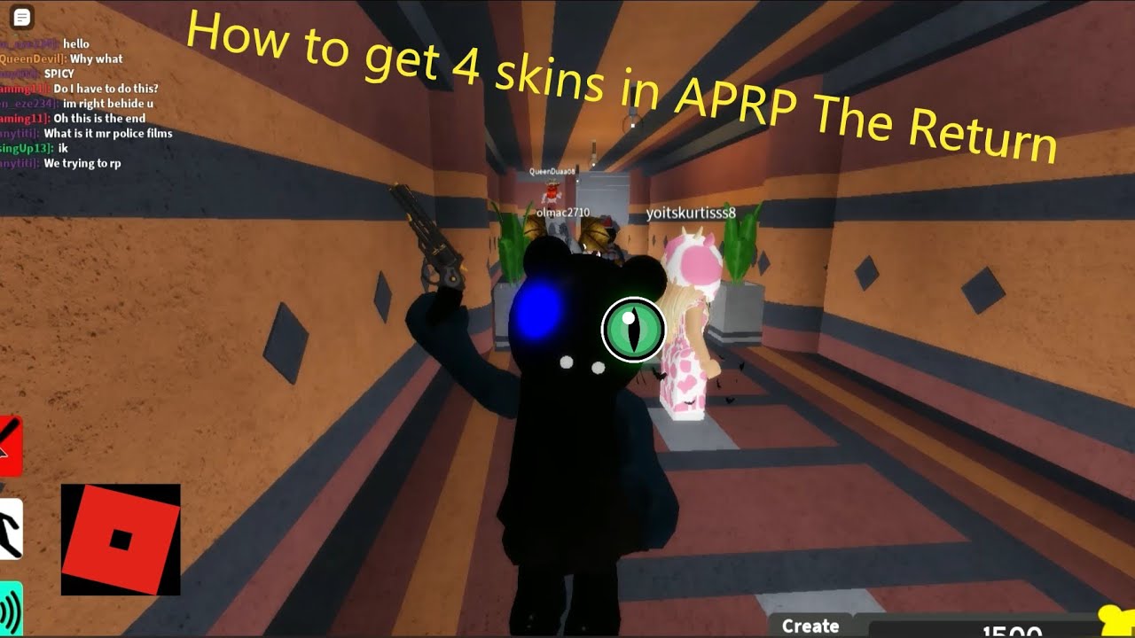 ROBLOX - How to get 4 skins in APRP The Return - YouTube