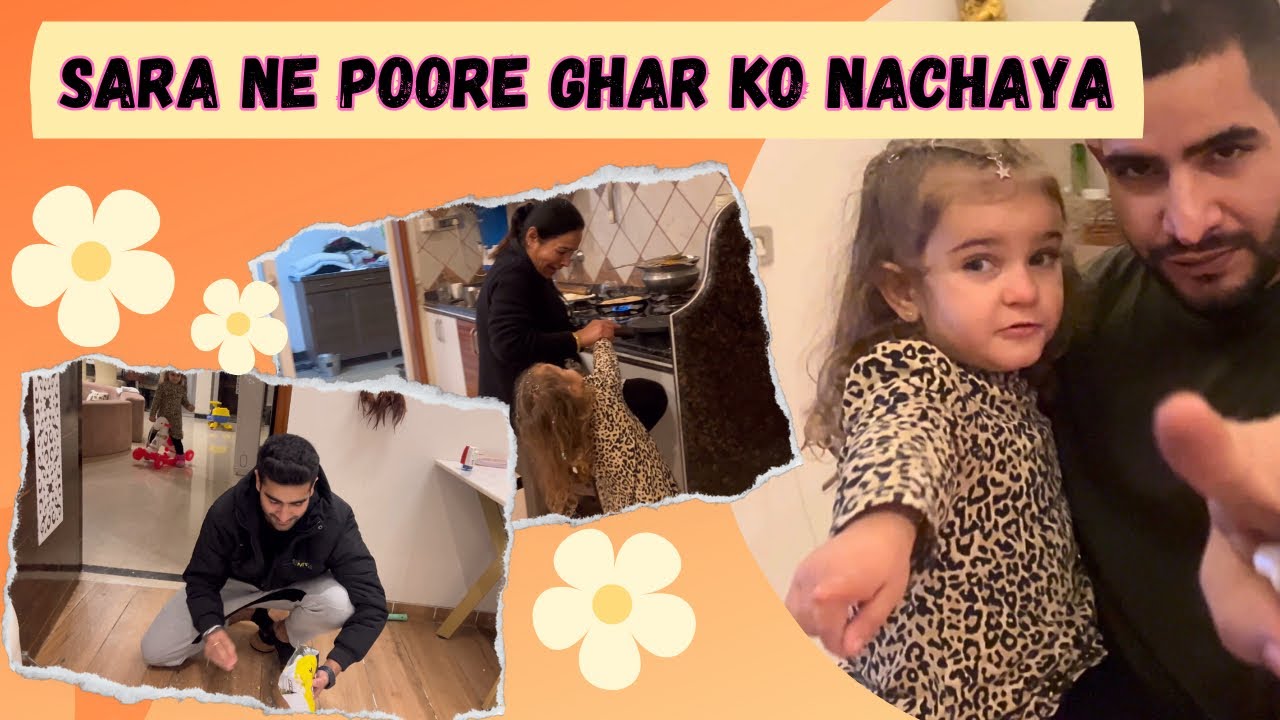 Sara ne poore ghar ko nachaya | Aman got a warning from Sara😂| Aman and ...