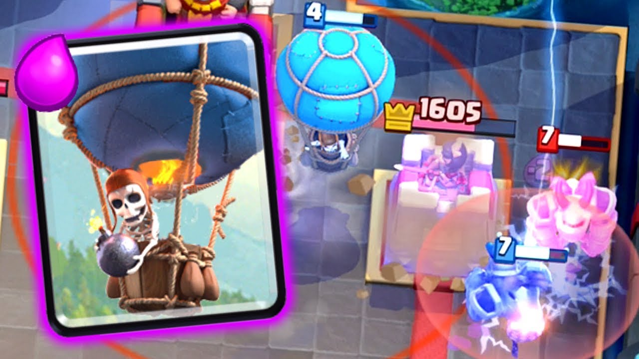 Clash Royale - NEW BALLOON CYCLE DECK! - YouTube