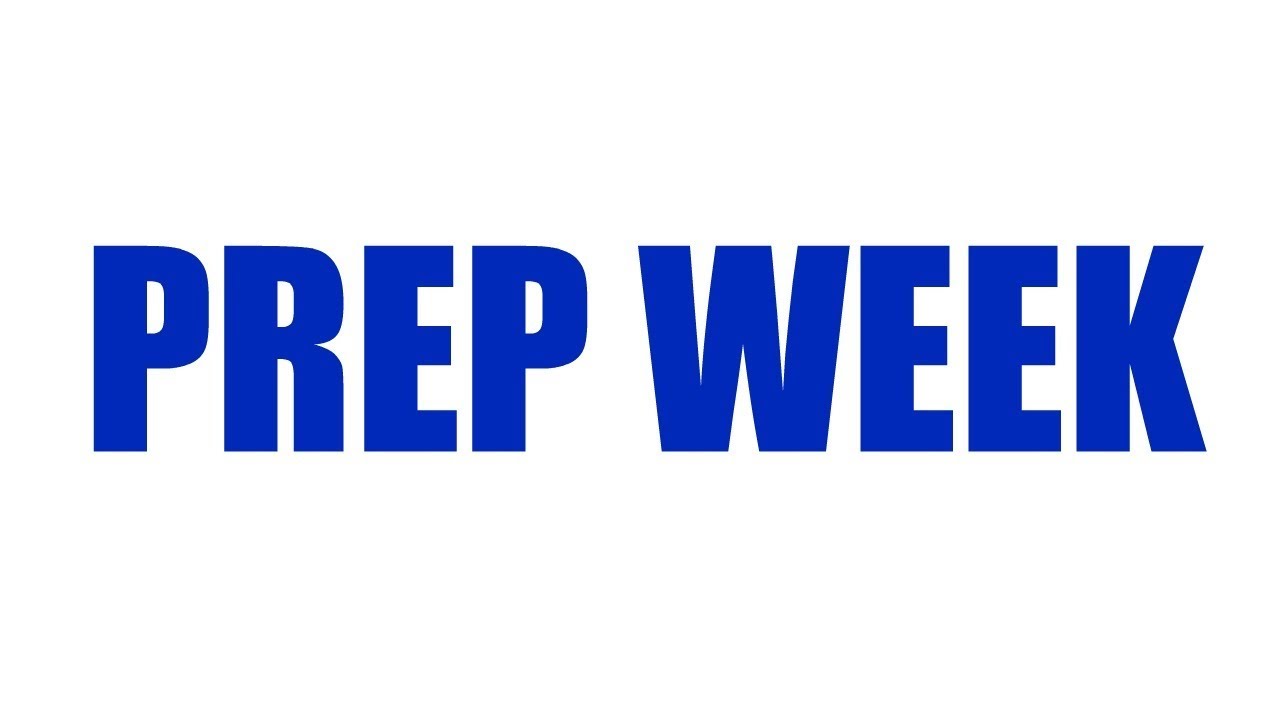 WELCOME to PREP WEEK! - YouTube