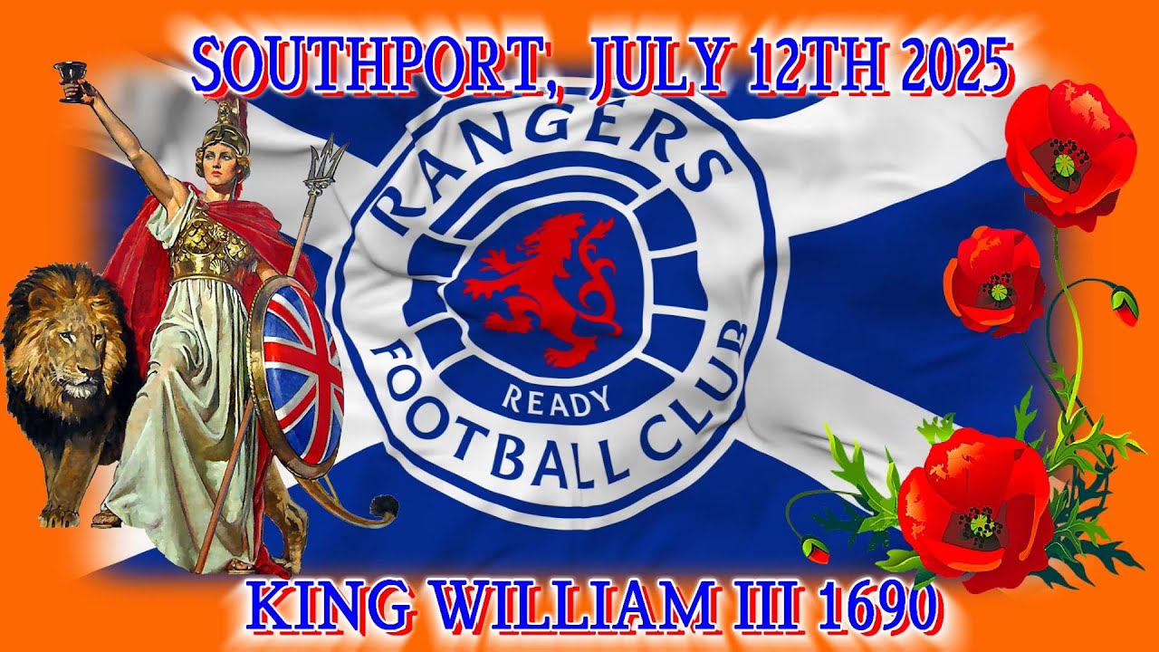 Penny Arcade/Sash Bash. Southport Orange Parade 12th July 2025 - YouTube