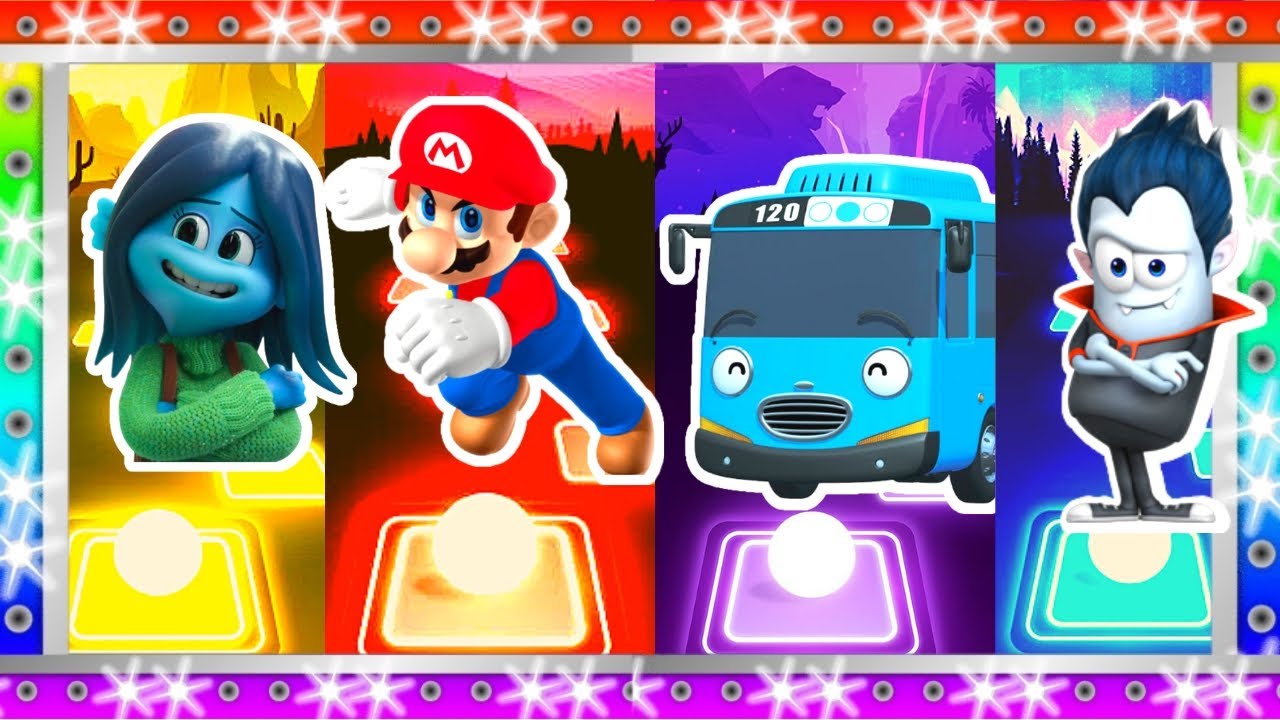 Ruby Gillman 🆚 Mario 🆚 Tayo The Little Bus 🆚 Spookiz. 🎶 Who Is Best ...