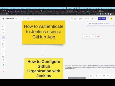 Configure GitHub Organization in Jenkins using GitHub App - YouTube