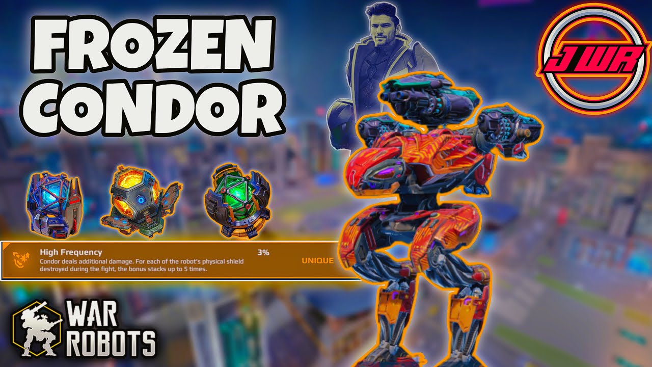 [WR] This frozen condor build is a MONSTER! war robots update 10.4 ...