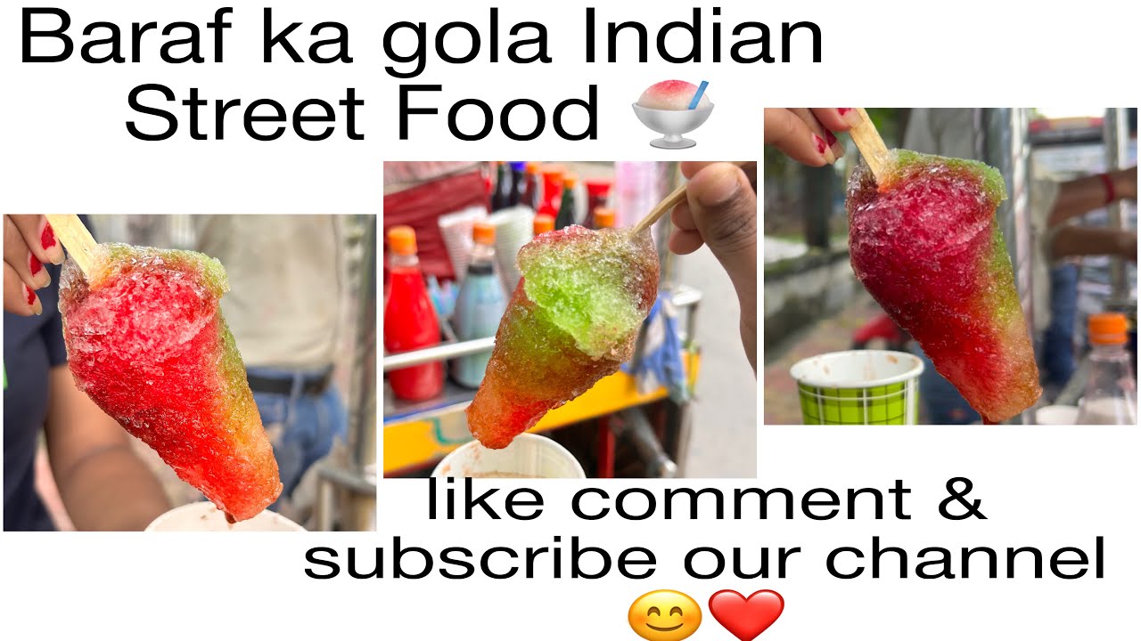 Gola Mix Flavour/ Baraf Ka Gola #streetfood #india #indianstreetfood # ...