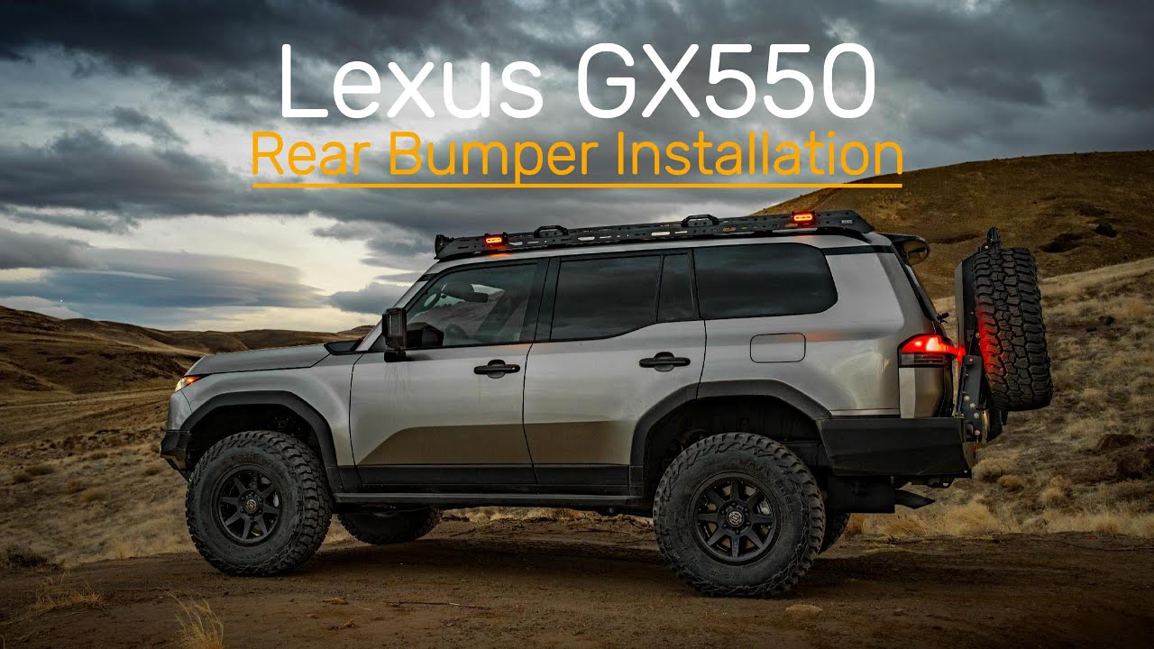 GX550 Rear Bumper Install Guide - Dissent Off-Road Modular Rear Bumper ...