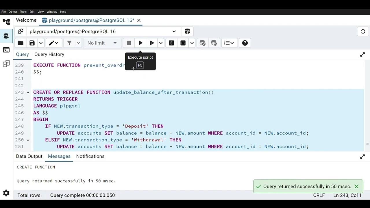 Hands on with PostgreSQL (PL-SQL) - YouTube