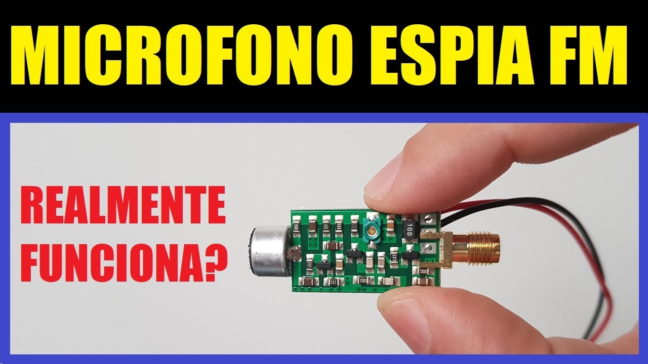 REVISAMOS UN MICRÓFONO ESPIA 🔍🎙️ DESDE EL PUNTO DE VISTA ...