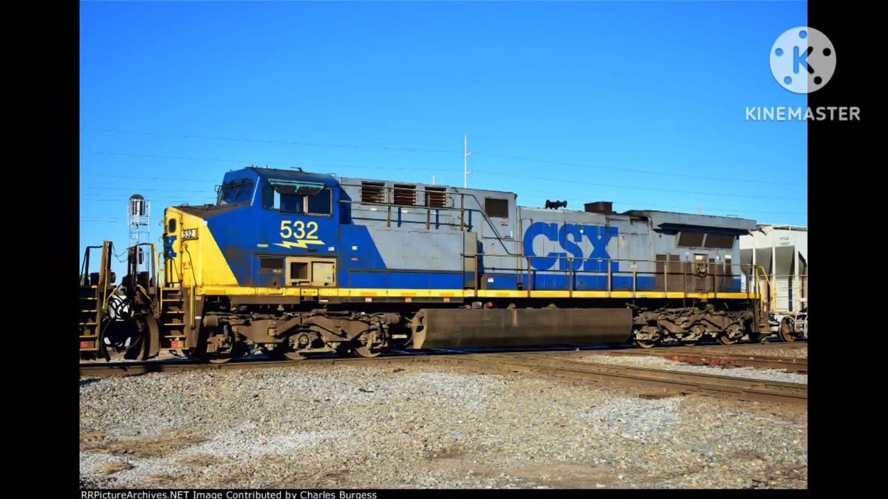 CSX 532 is Active - YouTube