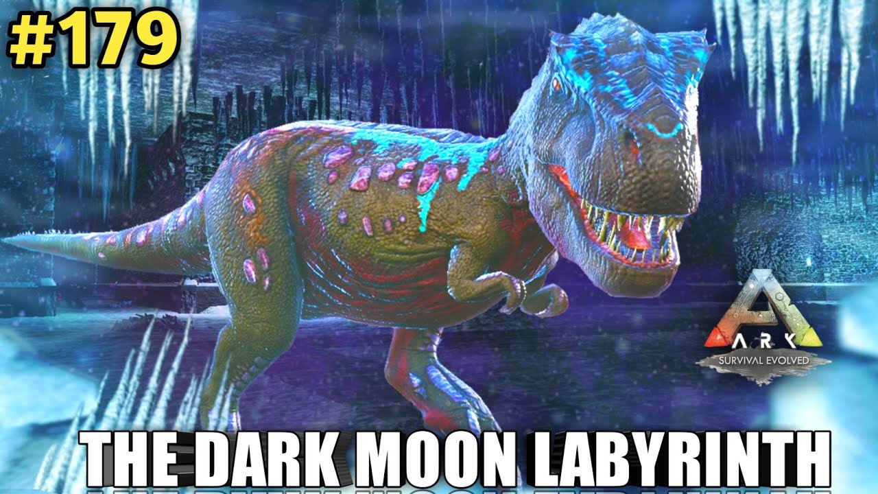 THE DARK MOON LABYRINTH DUNGEON || ARK: SURVIVAL EVOLVED GAMEPLAY #179 ...