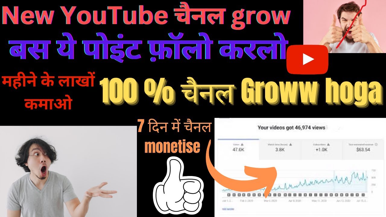 New YouTube channel chutkiyo mai grow😱।how to grow YouTube channel | 7 ... New YouTube channel chutkiyo mai grow😱।how to grow YouTube channel | 7 ...