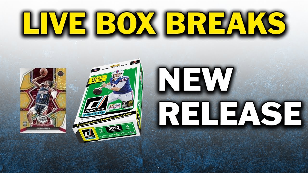 BLEZ SPORTS CARDS LIVE BOX BREAKS | #sportscards #boxbreak # ...
