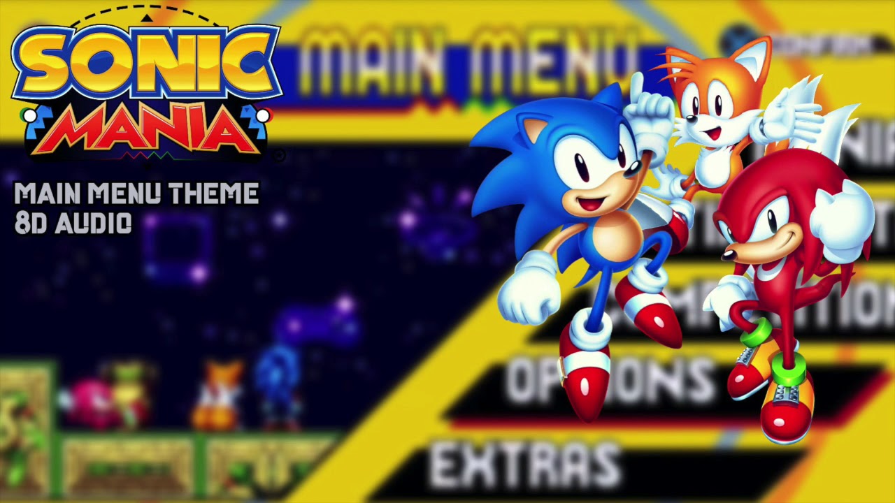 Main Menu (8D Audio) - Sonic Mania - YouTube