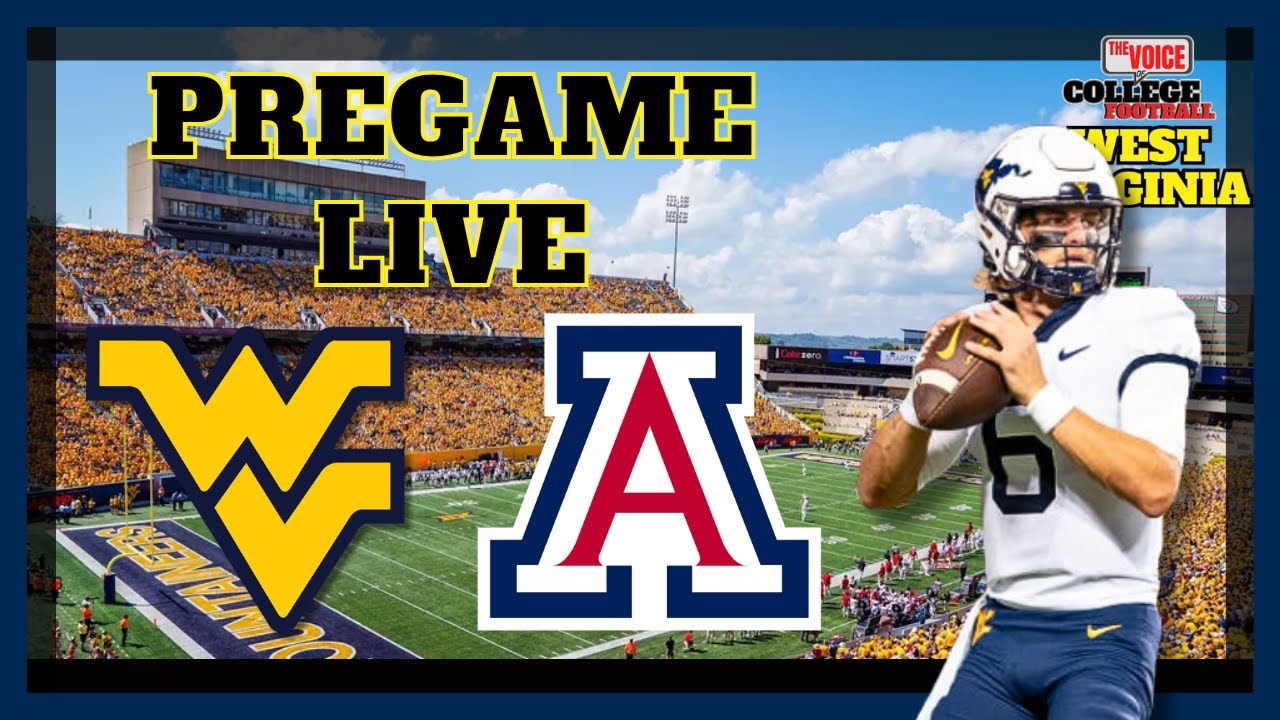 WVU VS ARIZONA PREGAME SHOW - YouTube