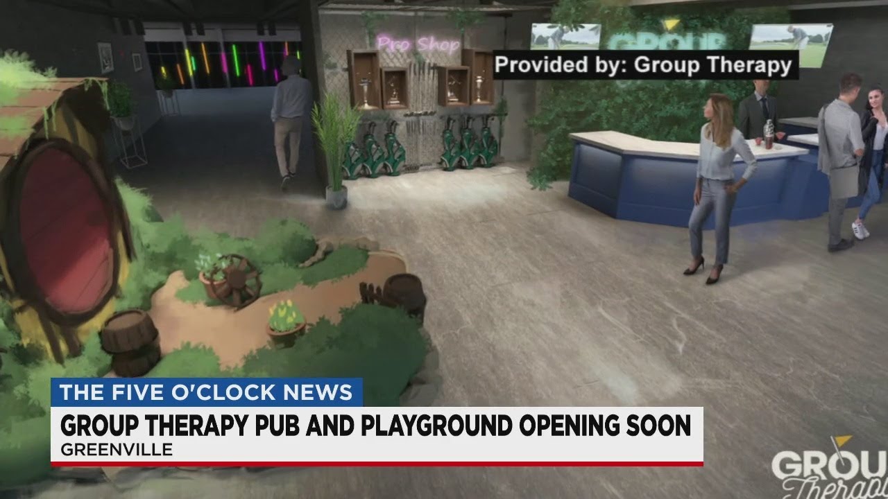 A new group therapy pub and playground is coming to Greenville - YouTube