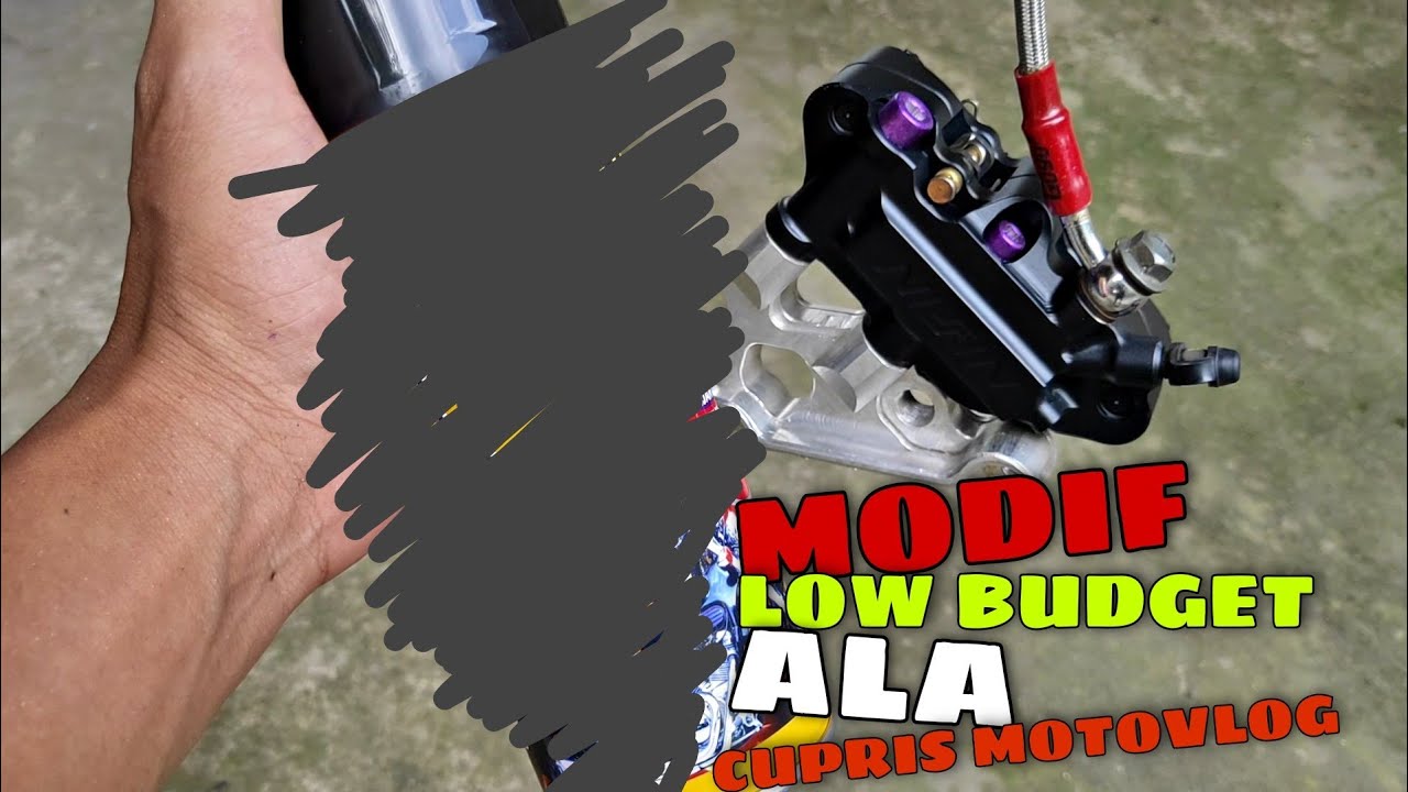 MODIF MOTOR LOW BUDGET ALA CUPRIS MOTOVLOG ‼️DANA PELAJAR INSYAALLAH ...