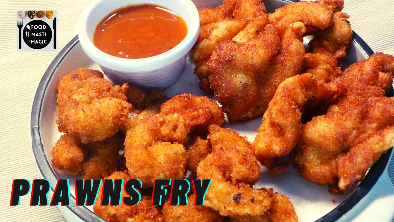 PRAWNS FRY | Easy and Tasty Crispy Fried Prawns | Shrimps Fry - YouTube