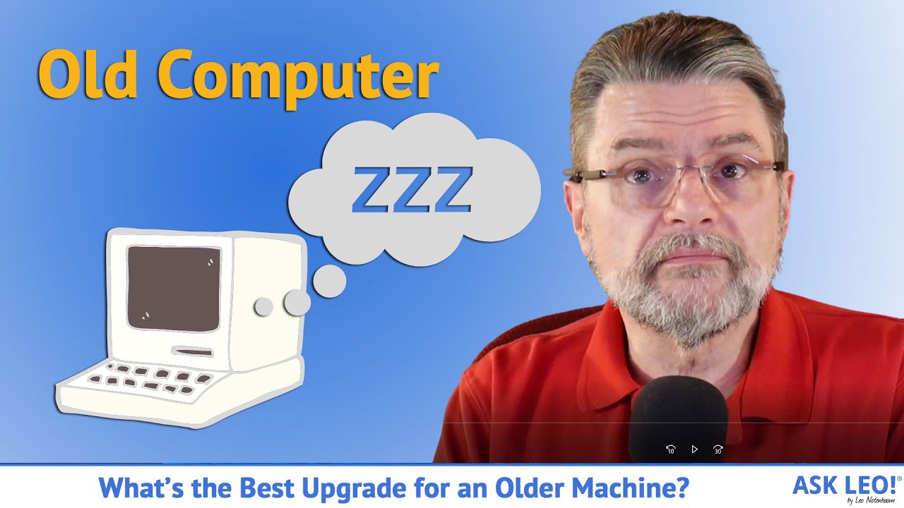 What’s the Best Upgrade for an Older Machine? - YouTube