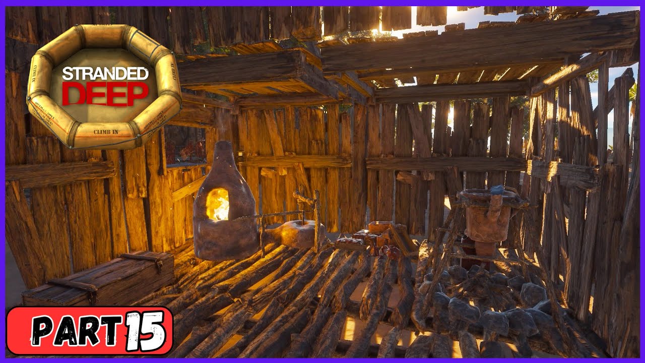 Roof, Furnace & Brick Station | Stranded Deep Gameplay | Part 15 - YouTube