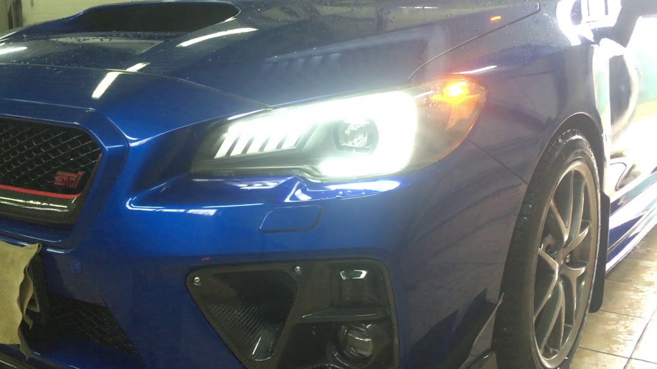Subaru WRX STI 2014 SUBISPEED HEADLIGHT / JDM STYLE DRL BEZEL LIGHTING ...