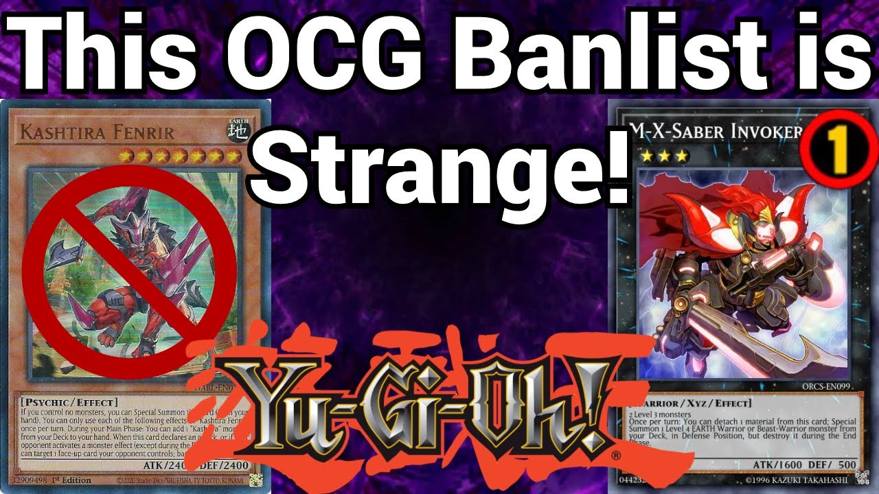 The OCG Banlist Changes... Nothing? | OCG Banlist Reaction | - YouTube