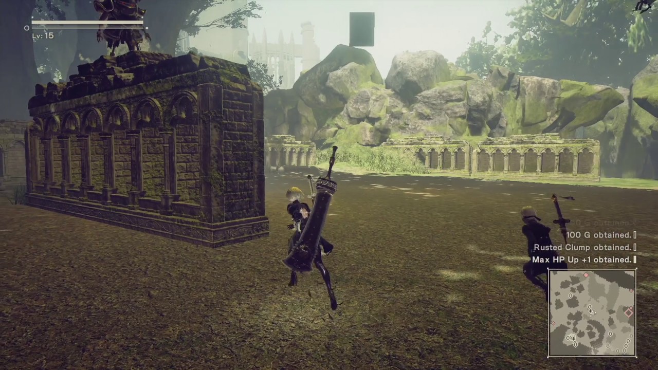 Nier:Automata Gameplay (PS4) - YouTube