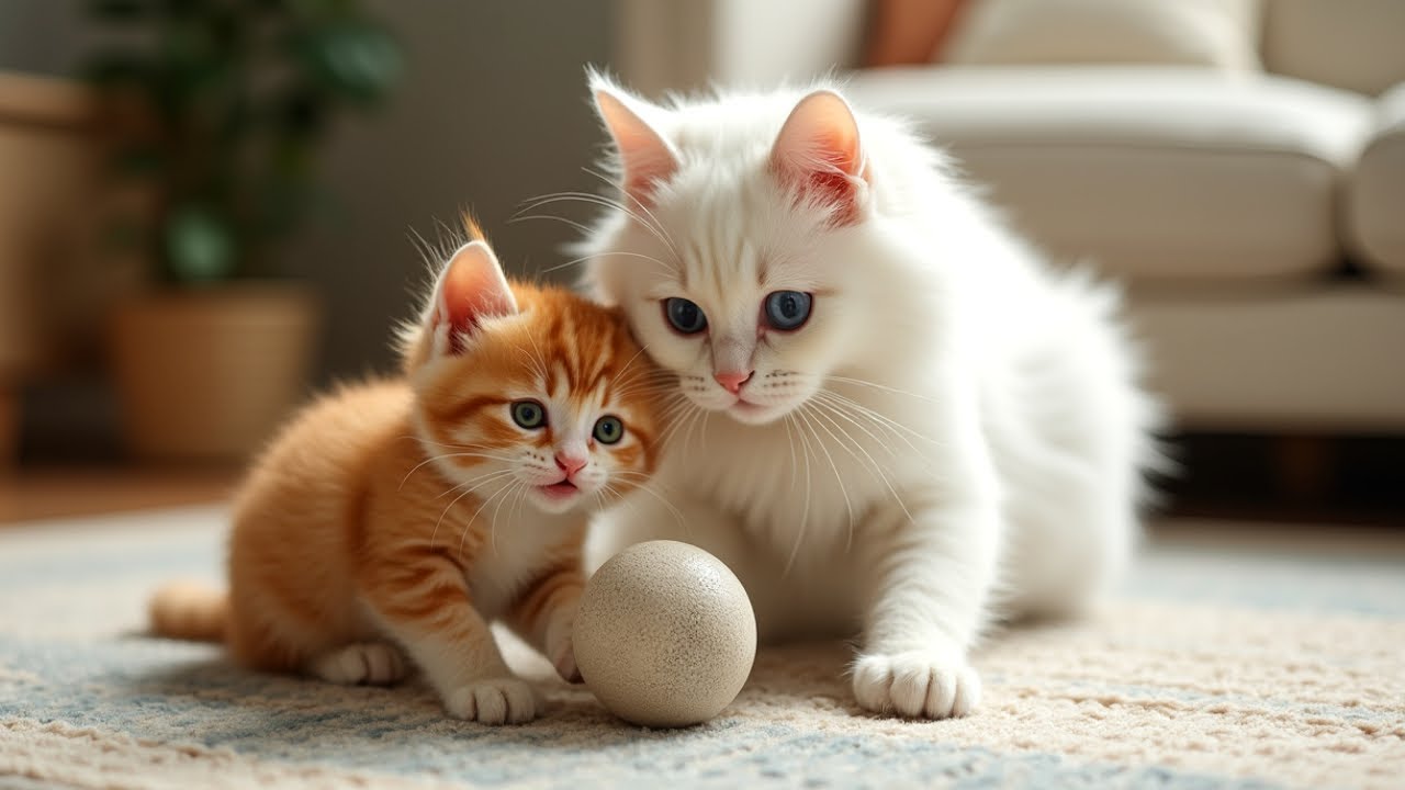 A Loving Mom Cat Rescues Her Kitten from Drowning + Cat Kidnapped by a ...