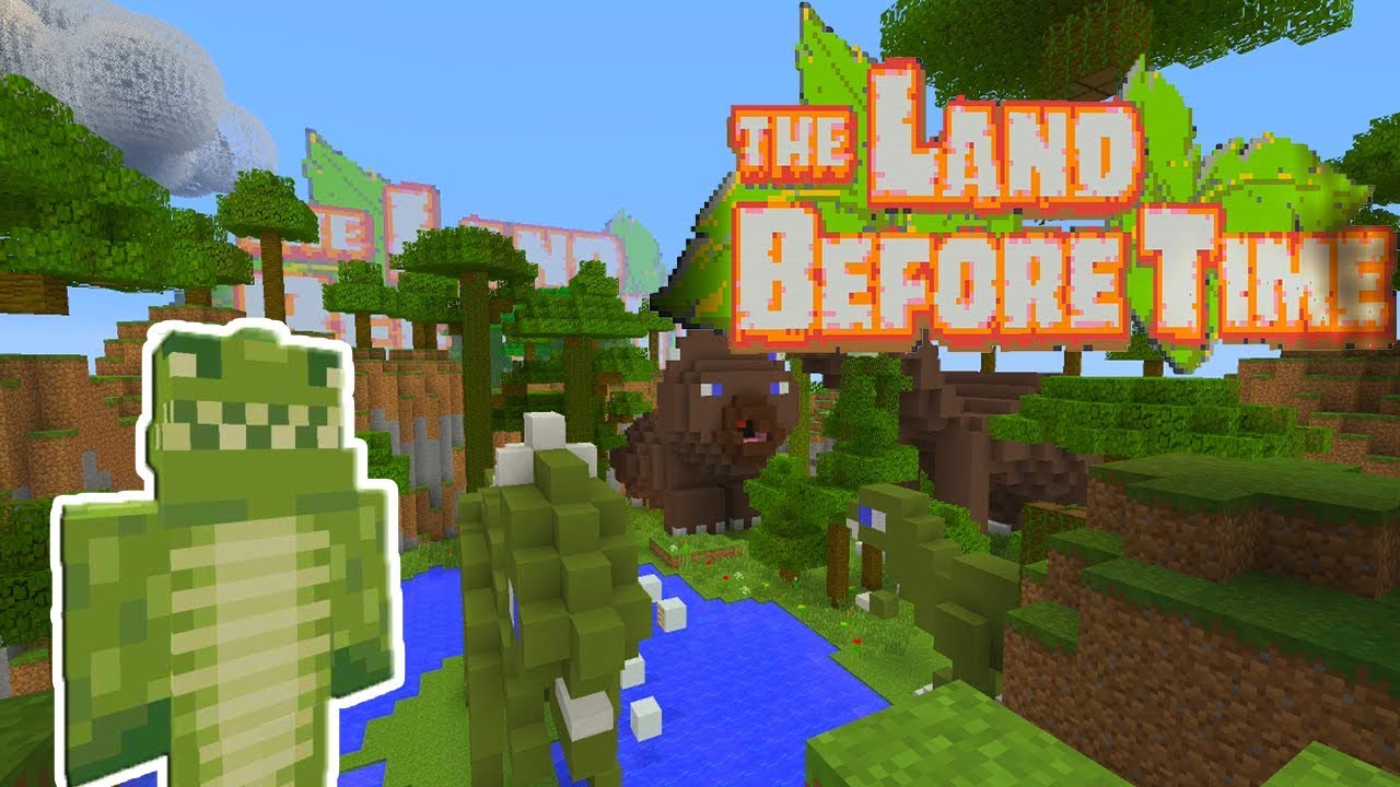 Minecraft XBOX - LAND BEFORE TIME - Hide And Seek - YouTube